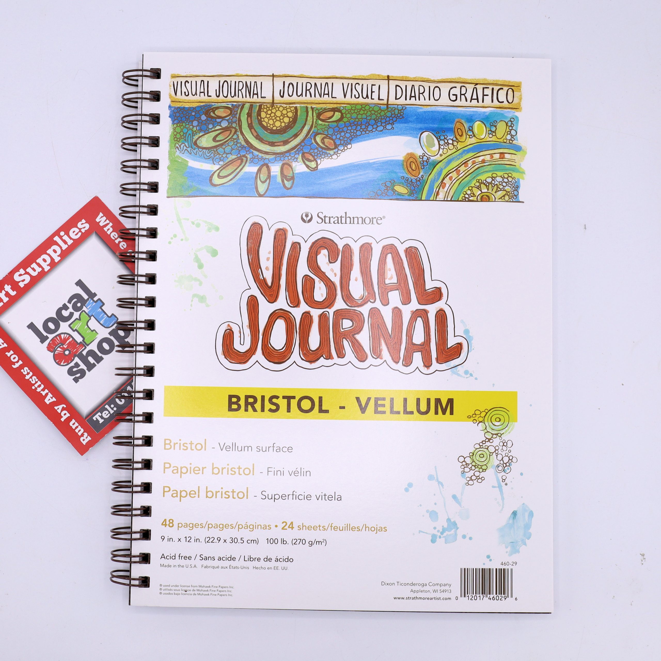 Strathmore Journal Bristol vellum 9x12" 20 sheets 270gsm